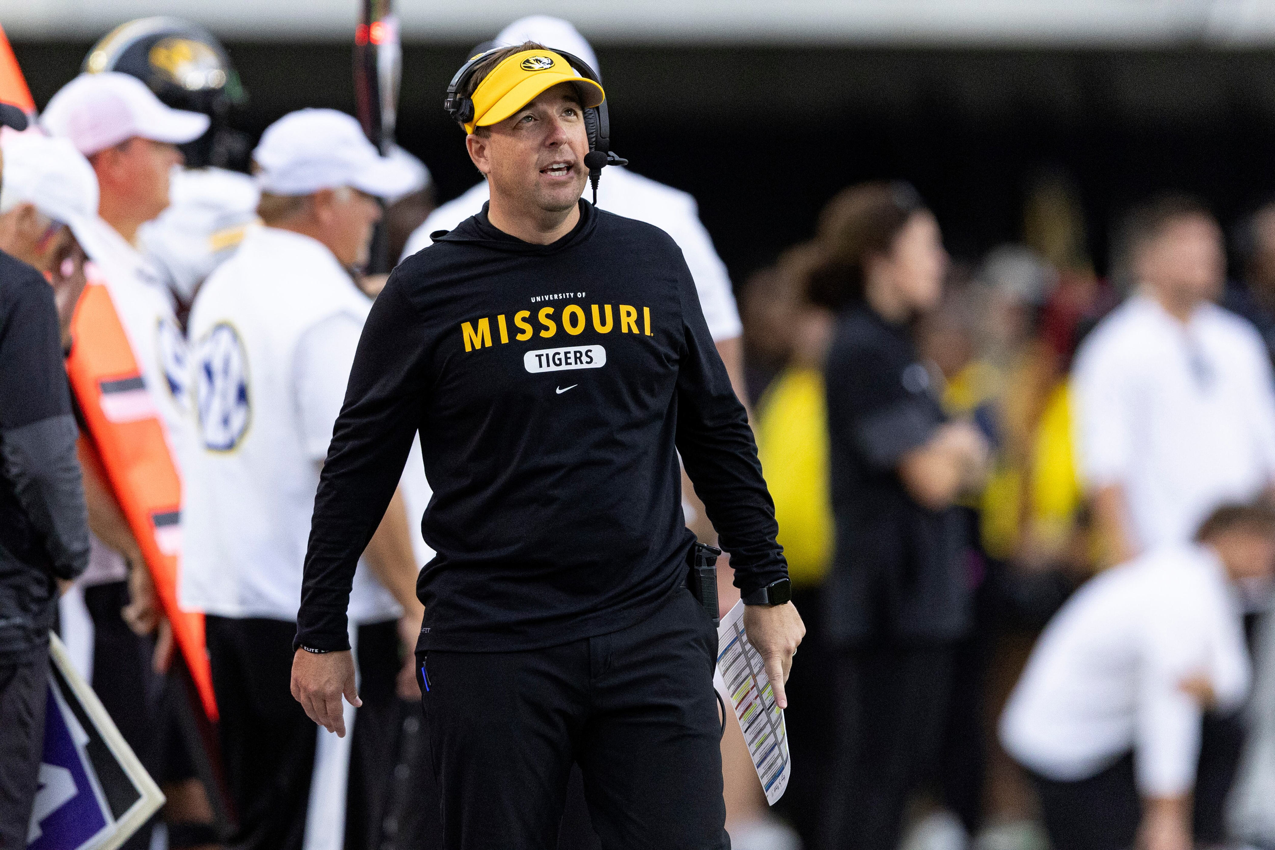 Mizzou head football coach Eli Drinkwitz signs contract extension