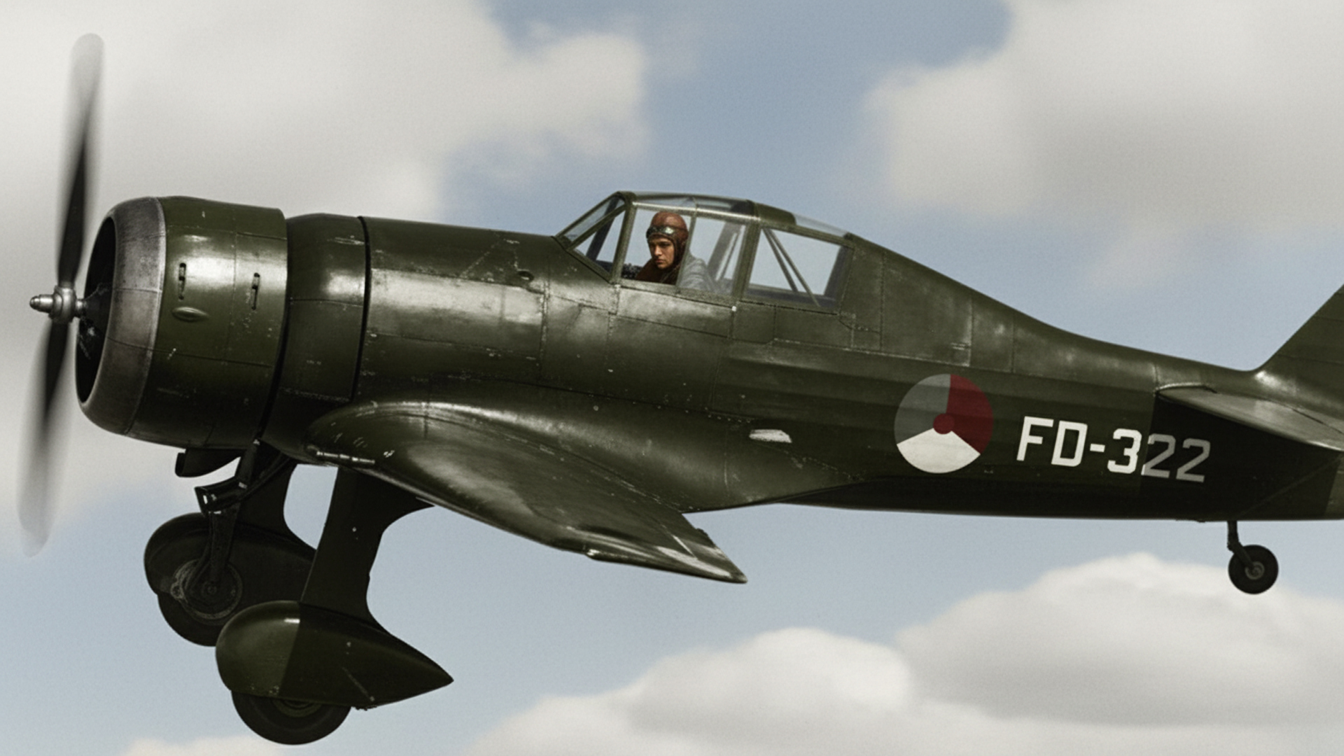 830 Horsepower Against the Luftwaffe: The Obsolete Dutch Fighter That ...