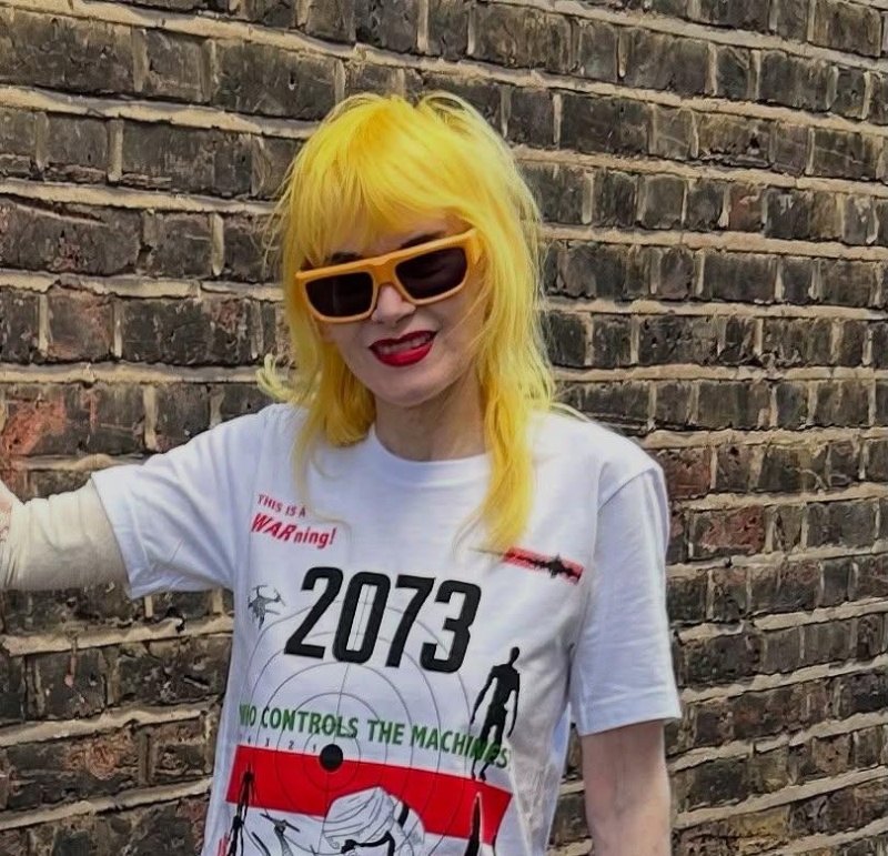 The farewell of a legend: Pam Hogg, the scottish punk fashion designer ...