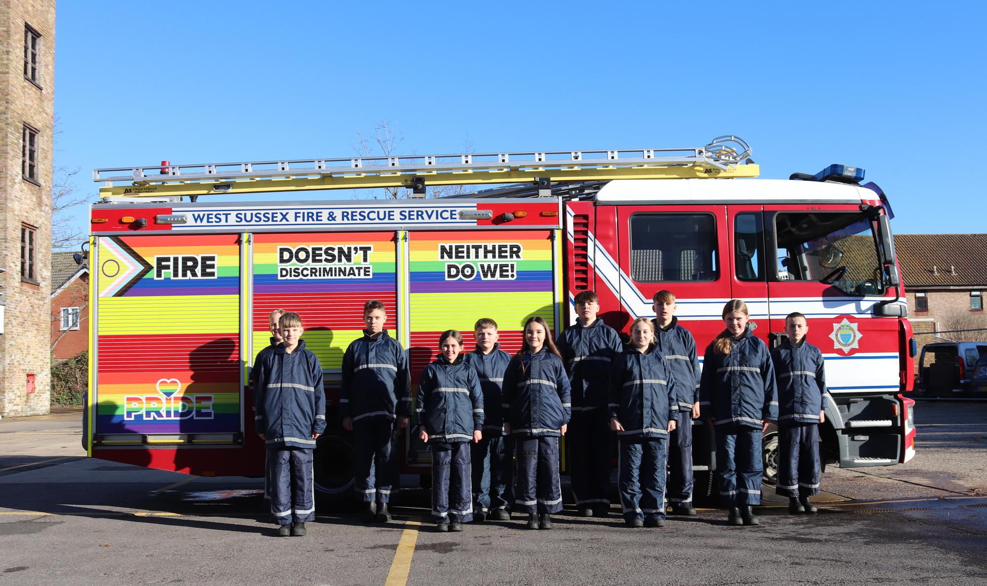 Youngsters show true grit as they pass Bognor Regis Fire Station course