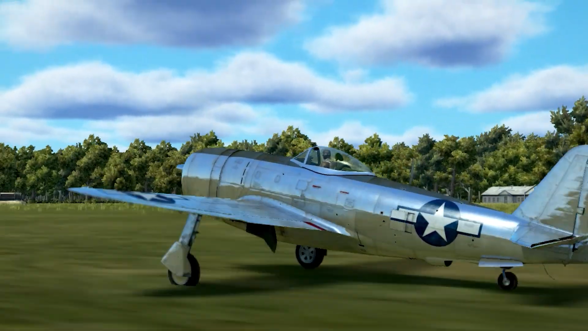P-47 Fighters Clash with German Bf-109s! Cinematic WWII Dogfighting ...