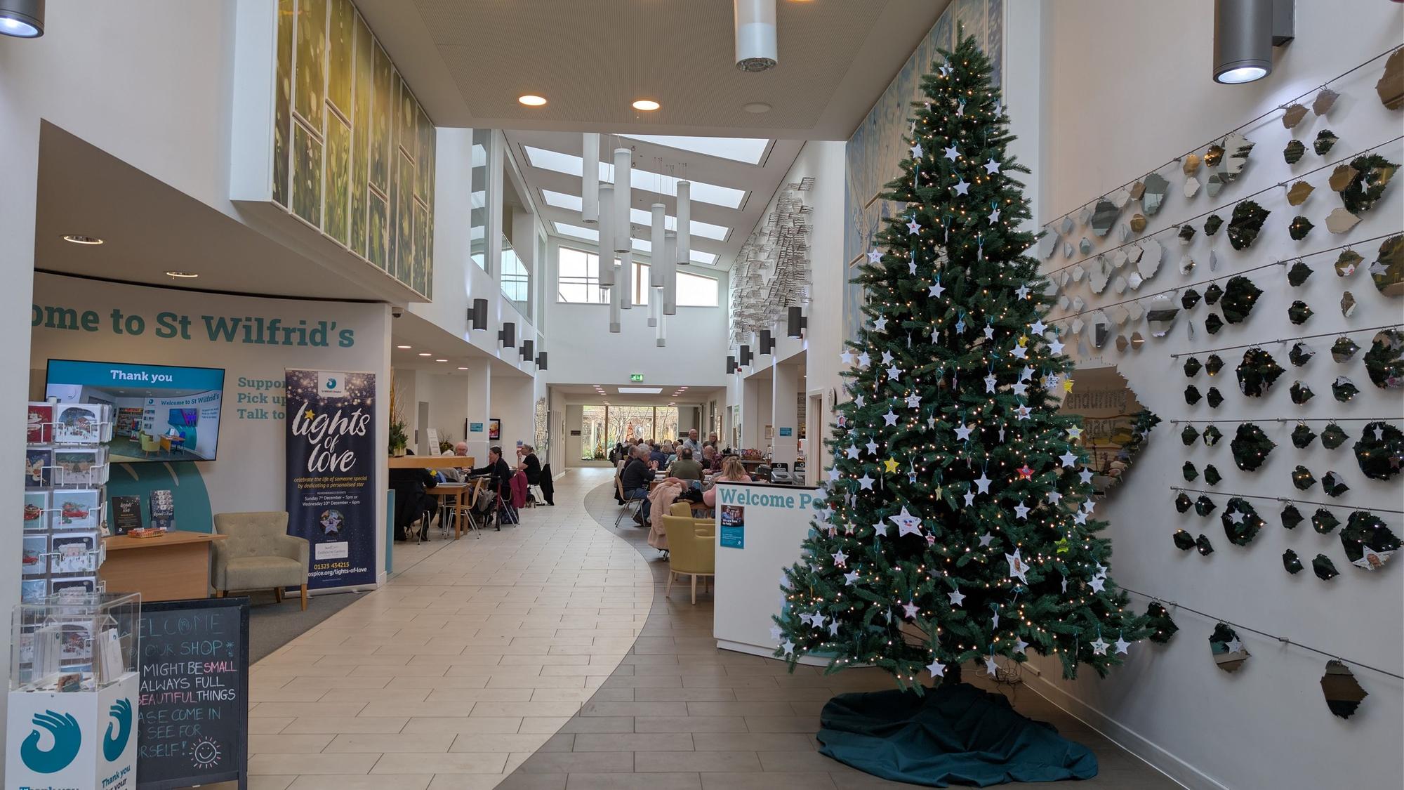 First Christmas Fair for St Wilfrid’s Hospice Eastbourne