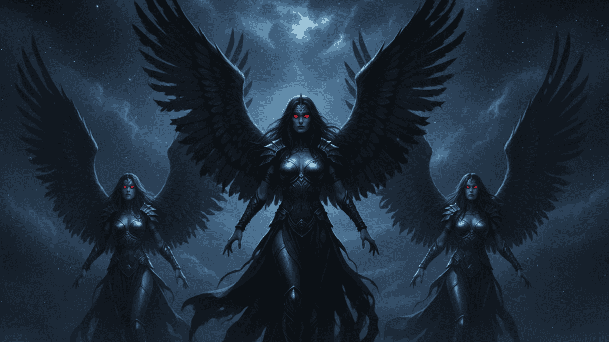 The Blood-Drinking Spirits Who Circle Battlefields – The Keres