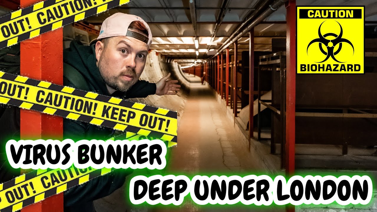 I explored a hidden bunker in London 🕵️‍♂️