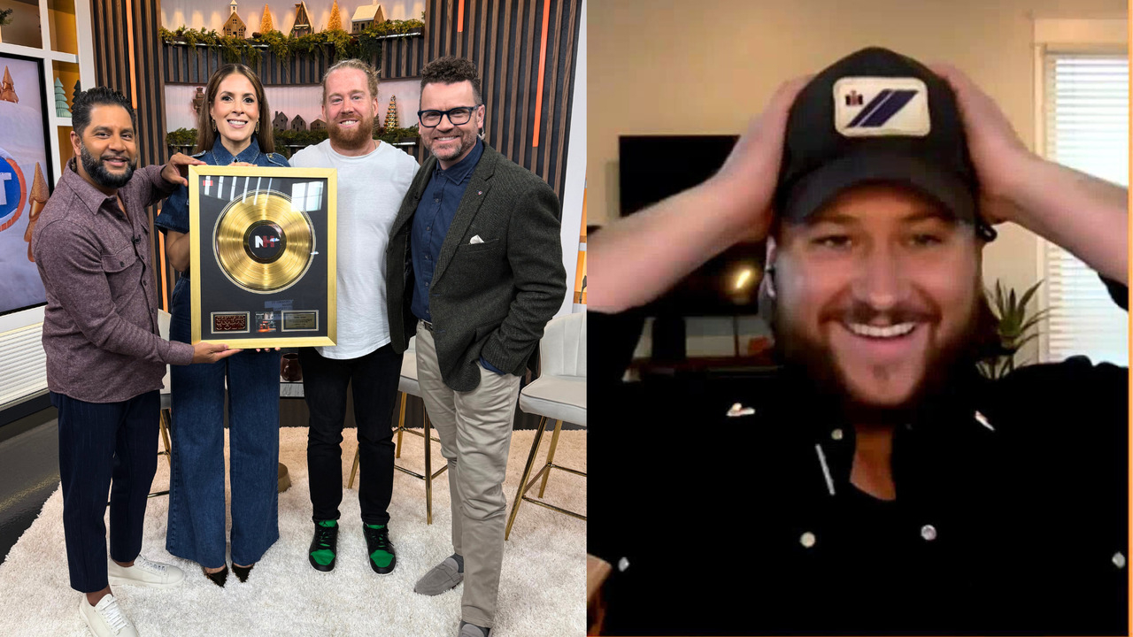 We surprised country artist Nate Haller LIVE on-air with the news that ...