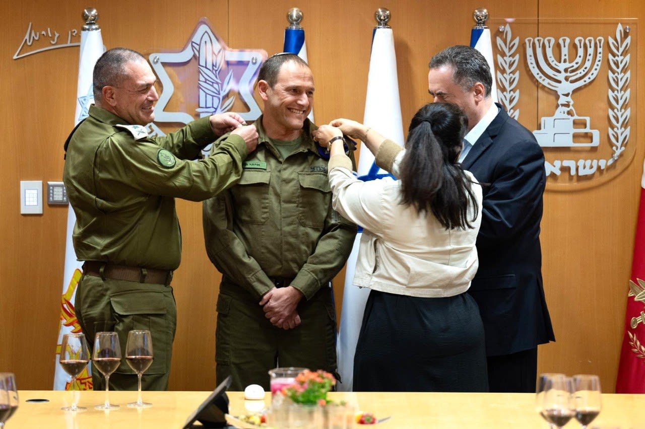 New IDF chief lawyer Itai Offir sworn in today in closed ceremony attended by Katz, Zamir