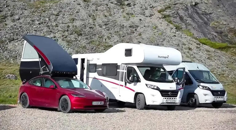 La Tesla Model 3 diventa un camper: la strana storia di un esperimento ...