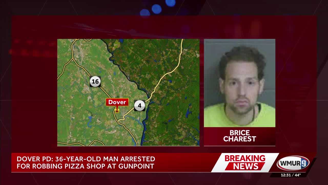 Man arrested in Dover after armed robbery at a pizzeria