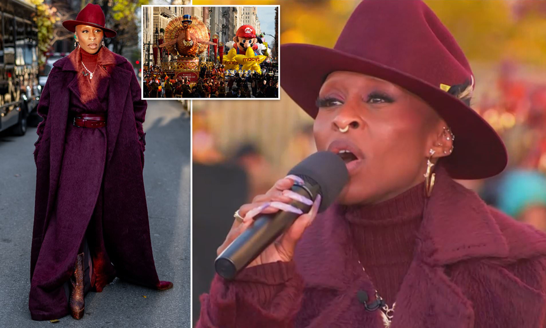 Cynthia Erivo fails to captivate viewers of Thanksgiving Day parade as ...