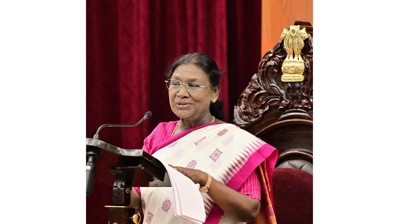 President Murmu calls for prosperous Odisha by 2036 in Assembly address