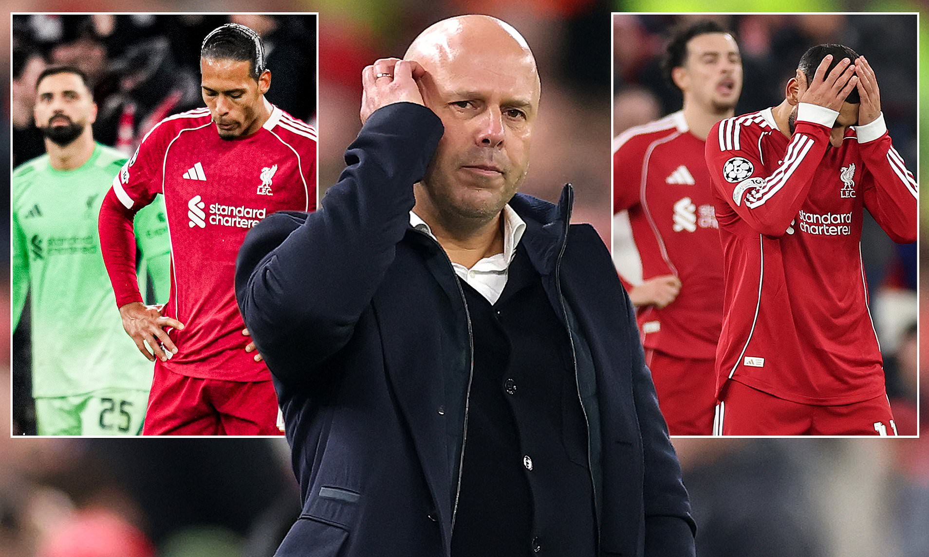 Liverpool make bold call on Arne Slot's future as pressure grows on ...