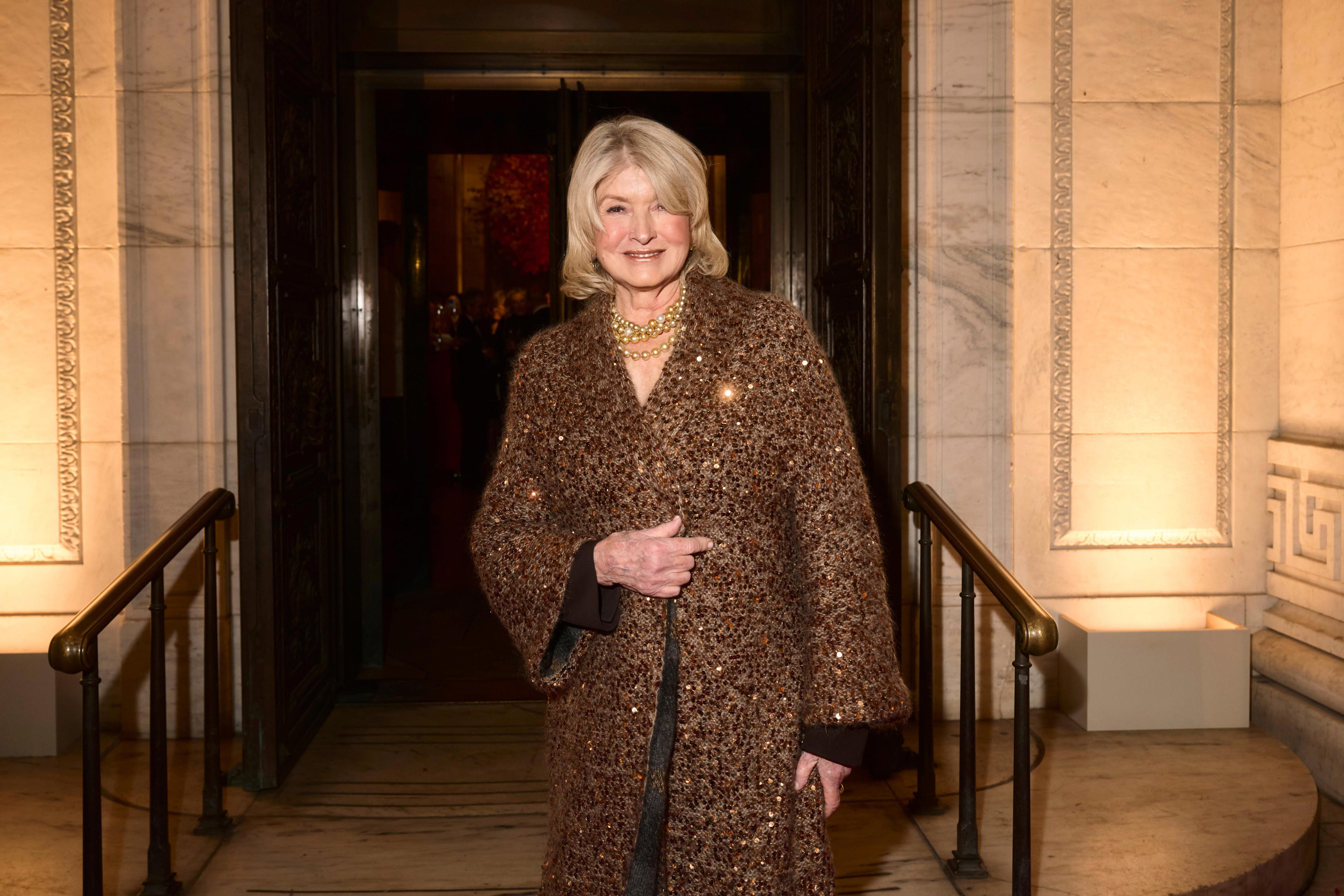 Martha Stewart visited a Boston museum this week