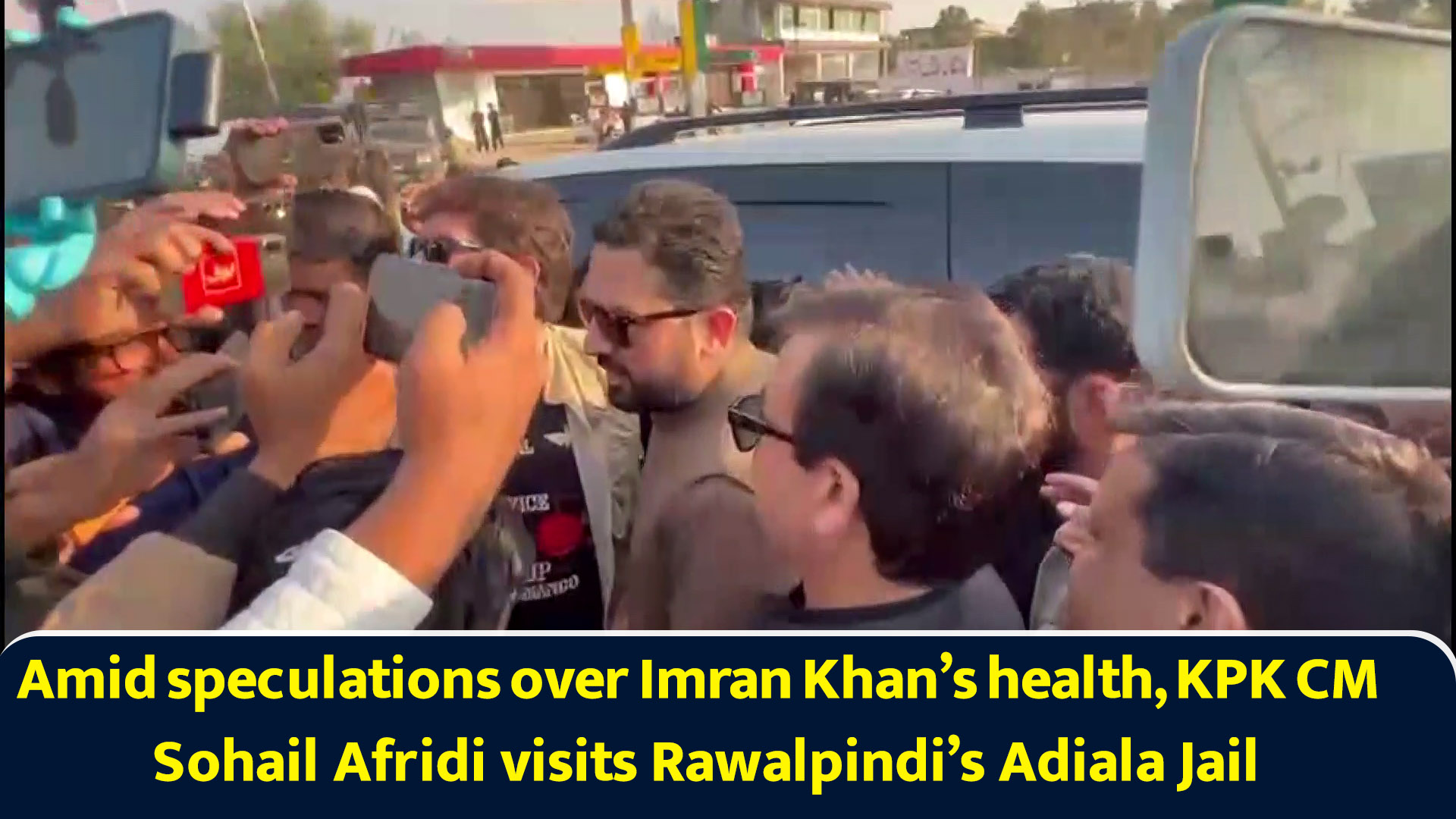 Amid speculations over Imran Khan’s health, KPK CM Sohail Afridi visits Rawalpindi’s Adiala Jail