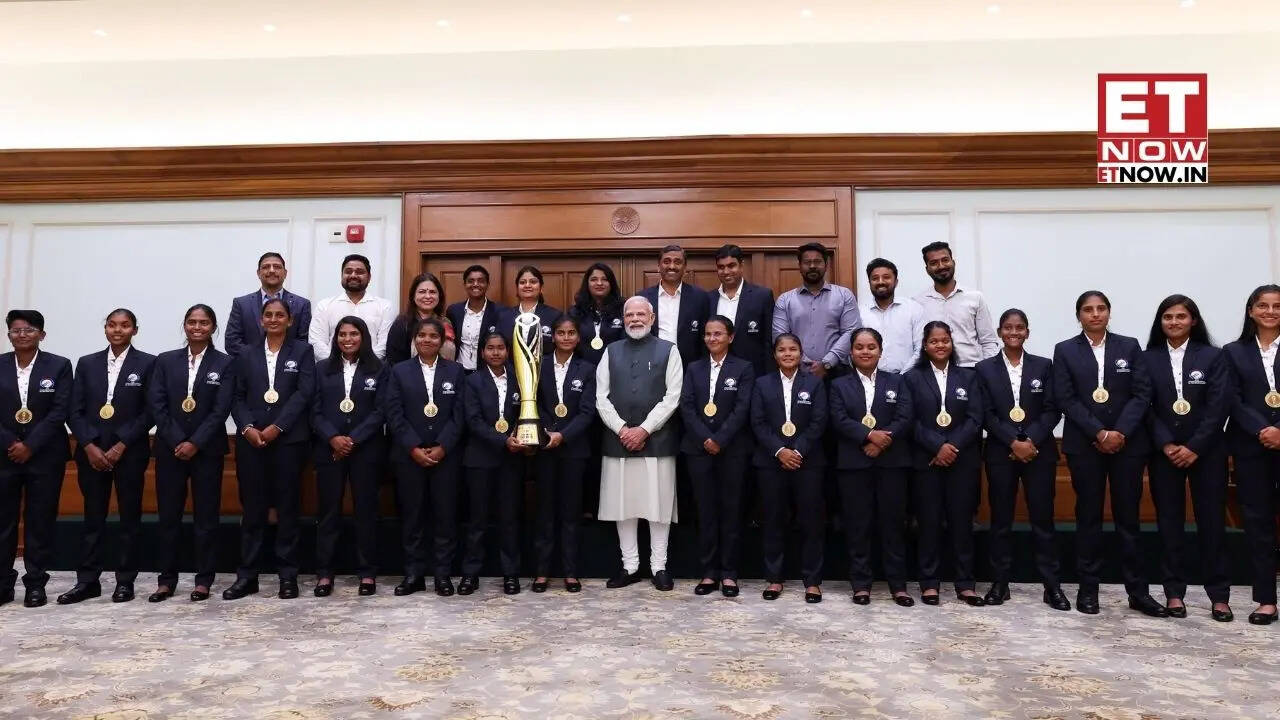 Champion’s welcome! PM Modi meets women’s blind cricket team post T20 ...