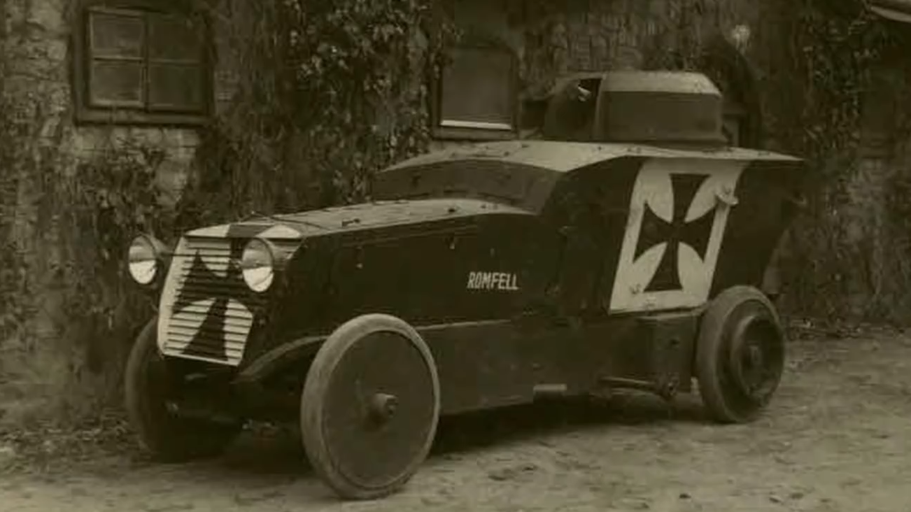 Is this the real-life Batmobile from WWI?