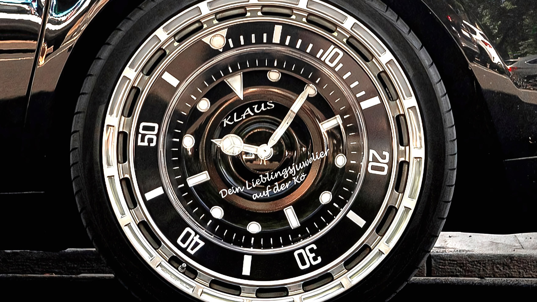 Rolls Rolls On Rolex Submariner Wheels Because Restraint Is For The Poor