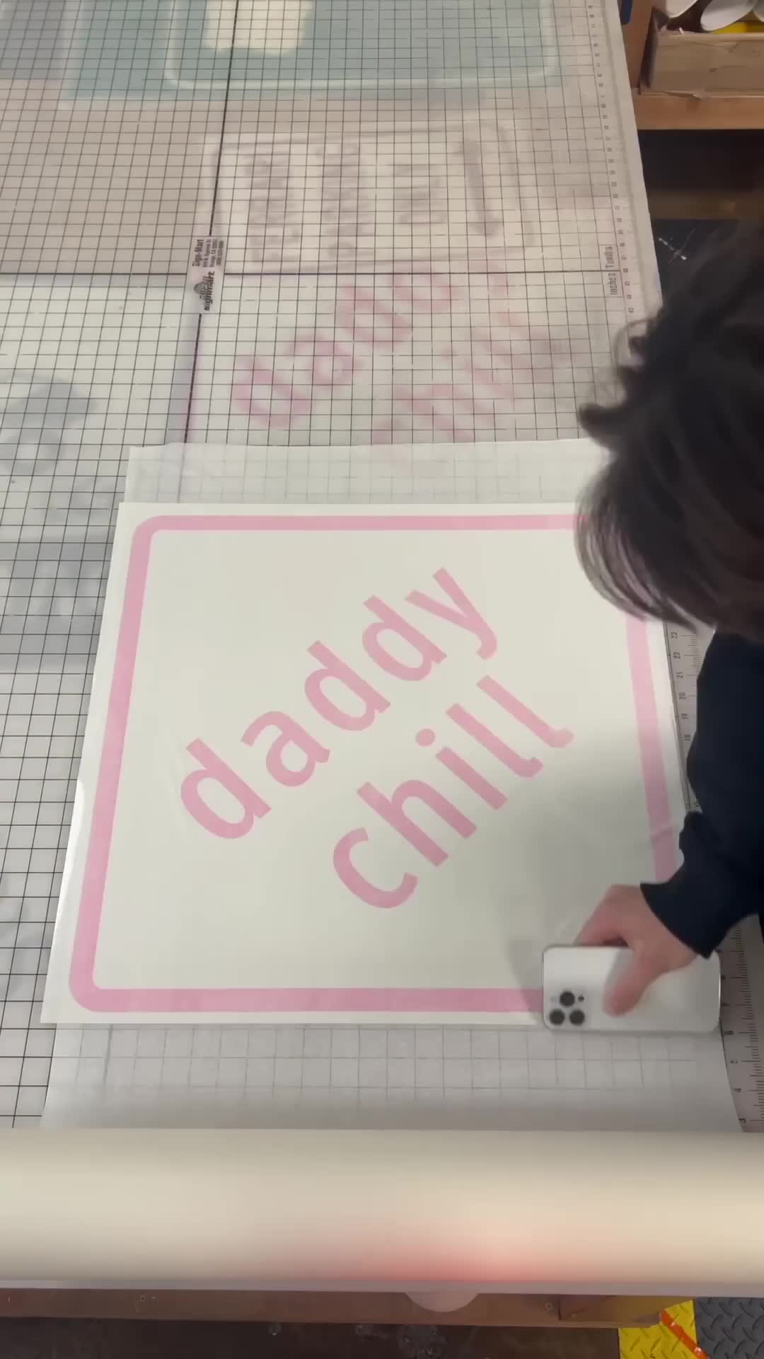 Daddy chill sign