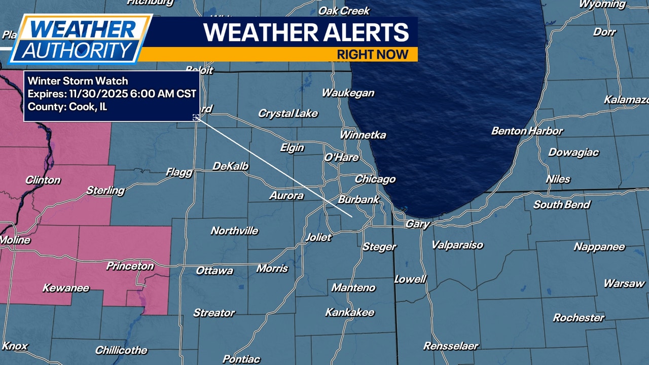 Chicago weather: Up to 10 inches of snow possible as weekend storm ...