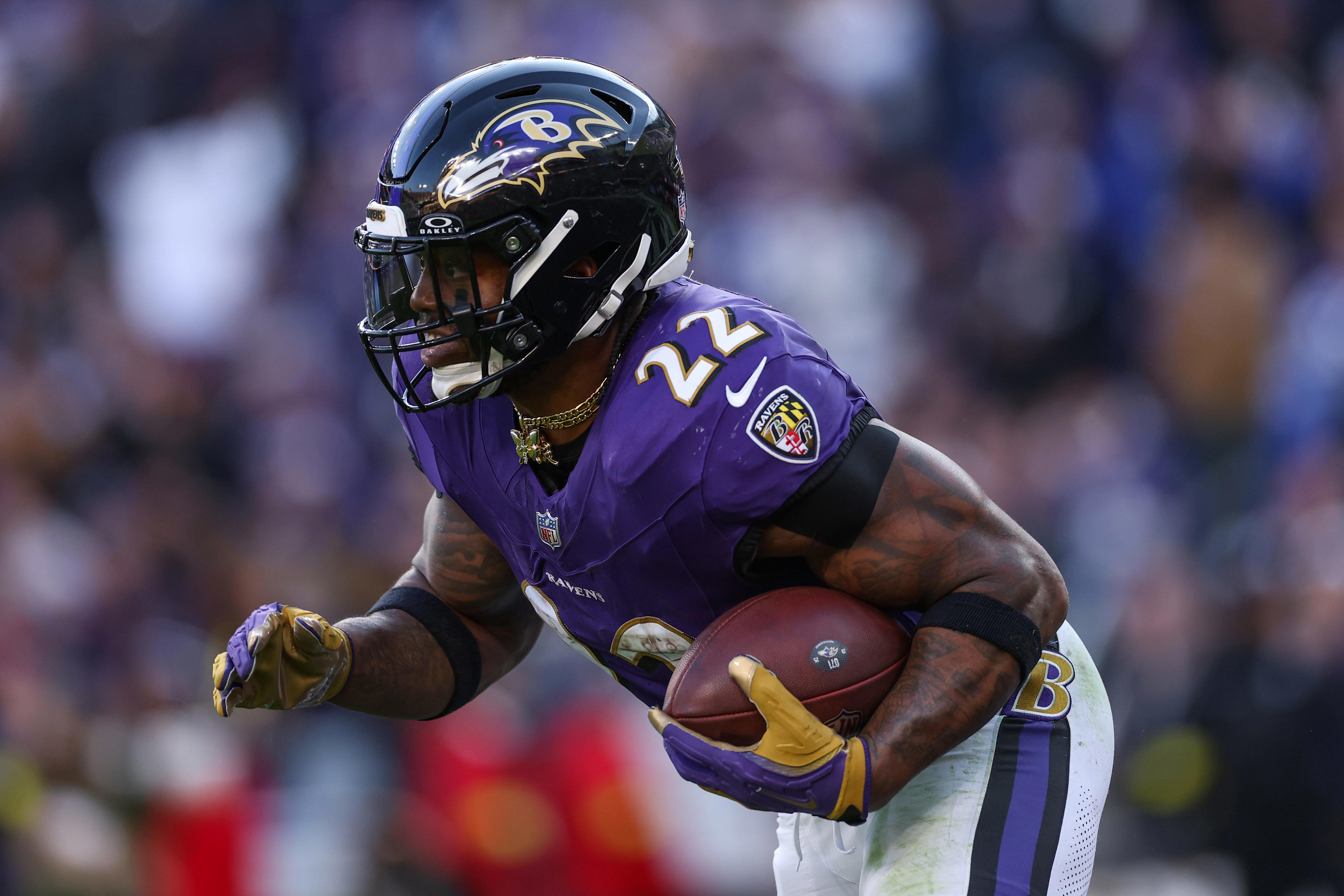 Derrick Henry passes Jim Brown in the Ravens star's run toward history