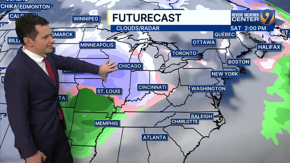 Thursday night's forecast with Meteorologist Joe Puma