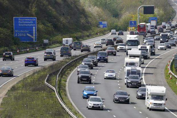 M3 and M27 weekend road closures that drivers will need to be aware of