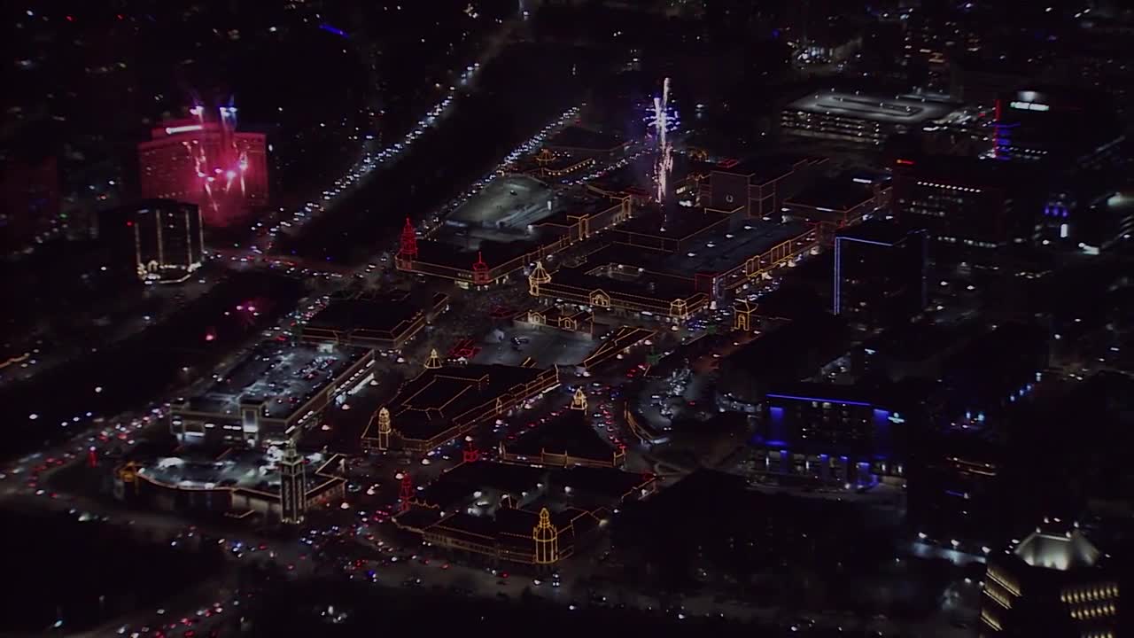 News Chopper 9 video: Flipping the switch on the Evergy Plaza Lighting ...