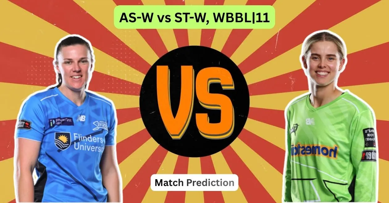 AS-W vs ST-W, WBBL|11 Match Prediction: Who will win today’s game ...