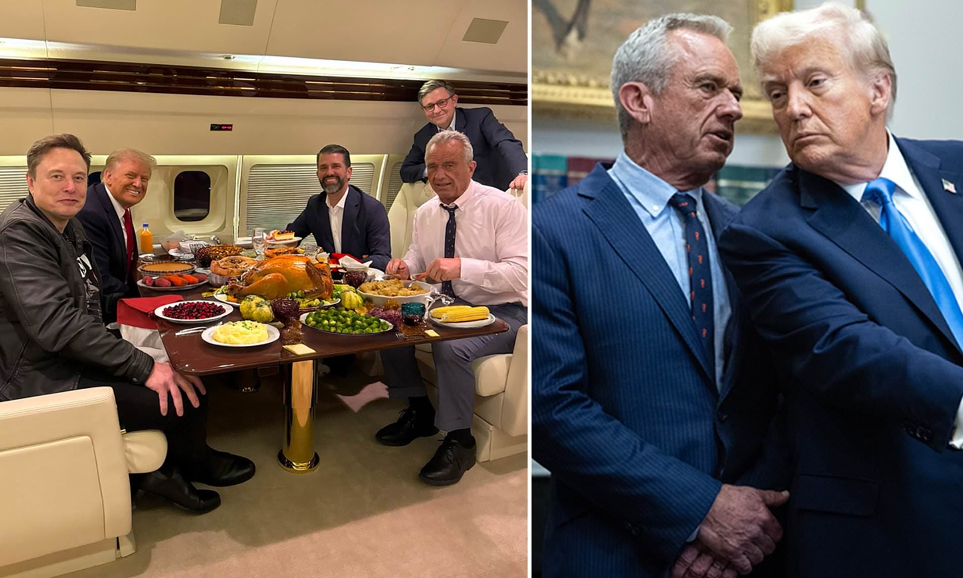 RFK Jr trolls Donald Trump as he shares 'Thanksgiving dinner' photo
