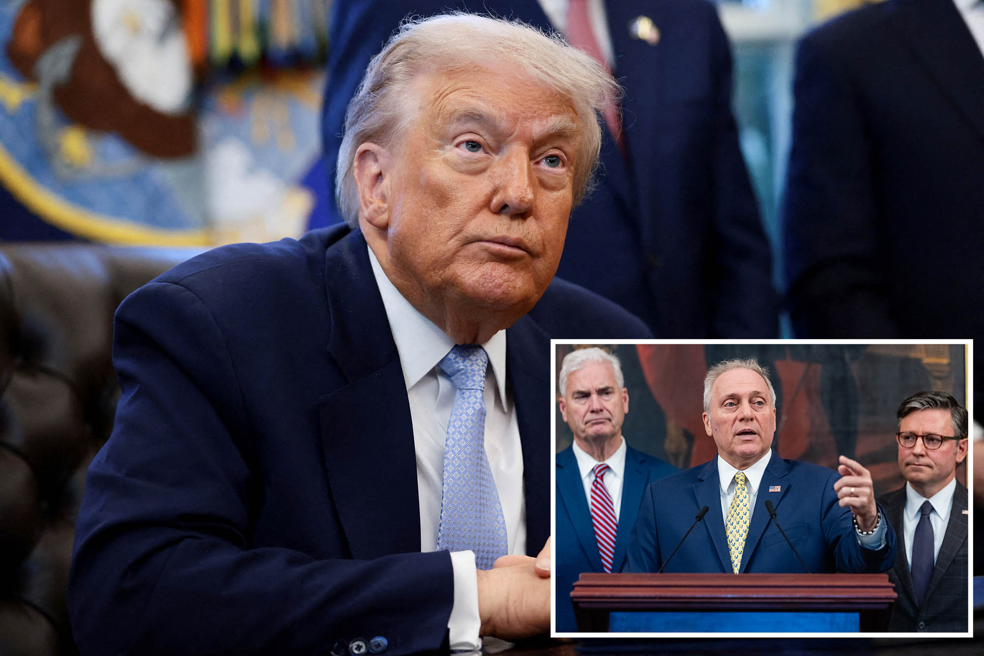 Trump notches positive approval, but GOP is hemorrhaging support from ...