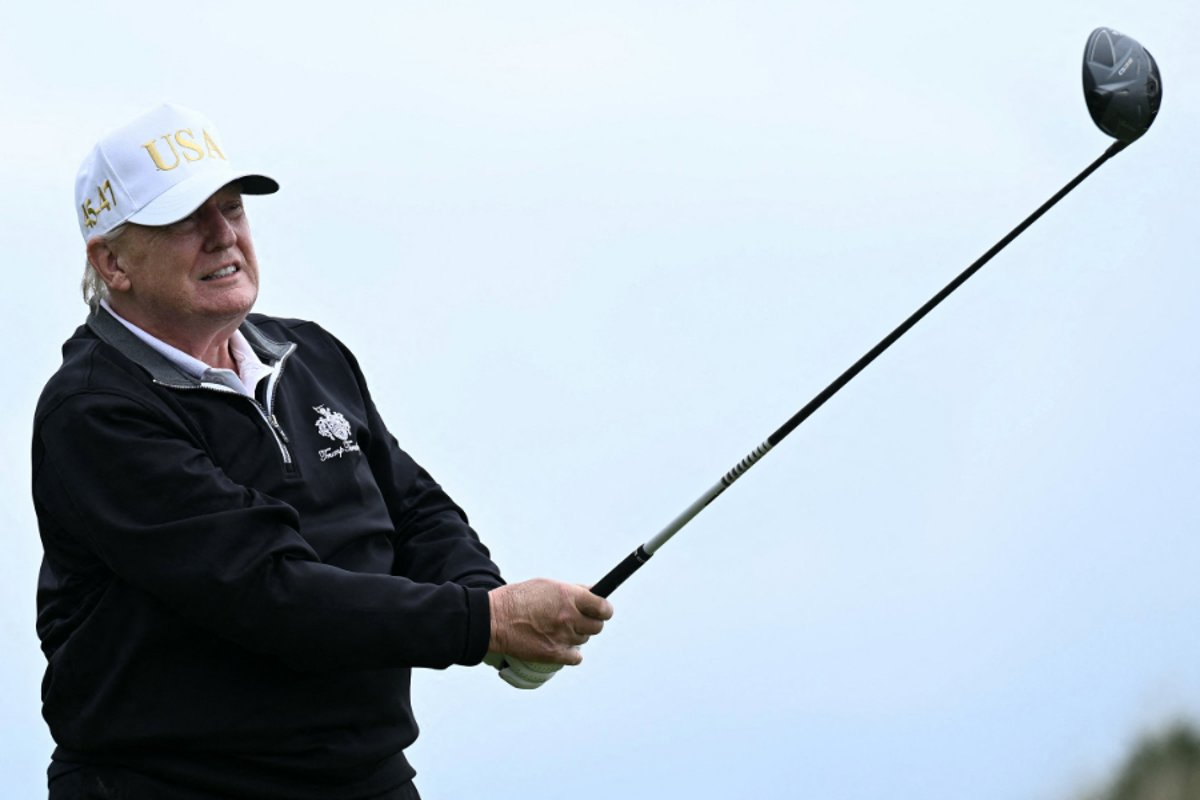 Trump’s golf trips cost taxpayers $71m since January, report says