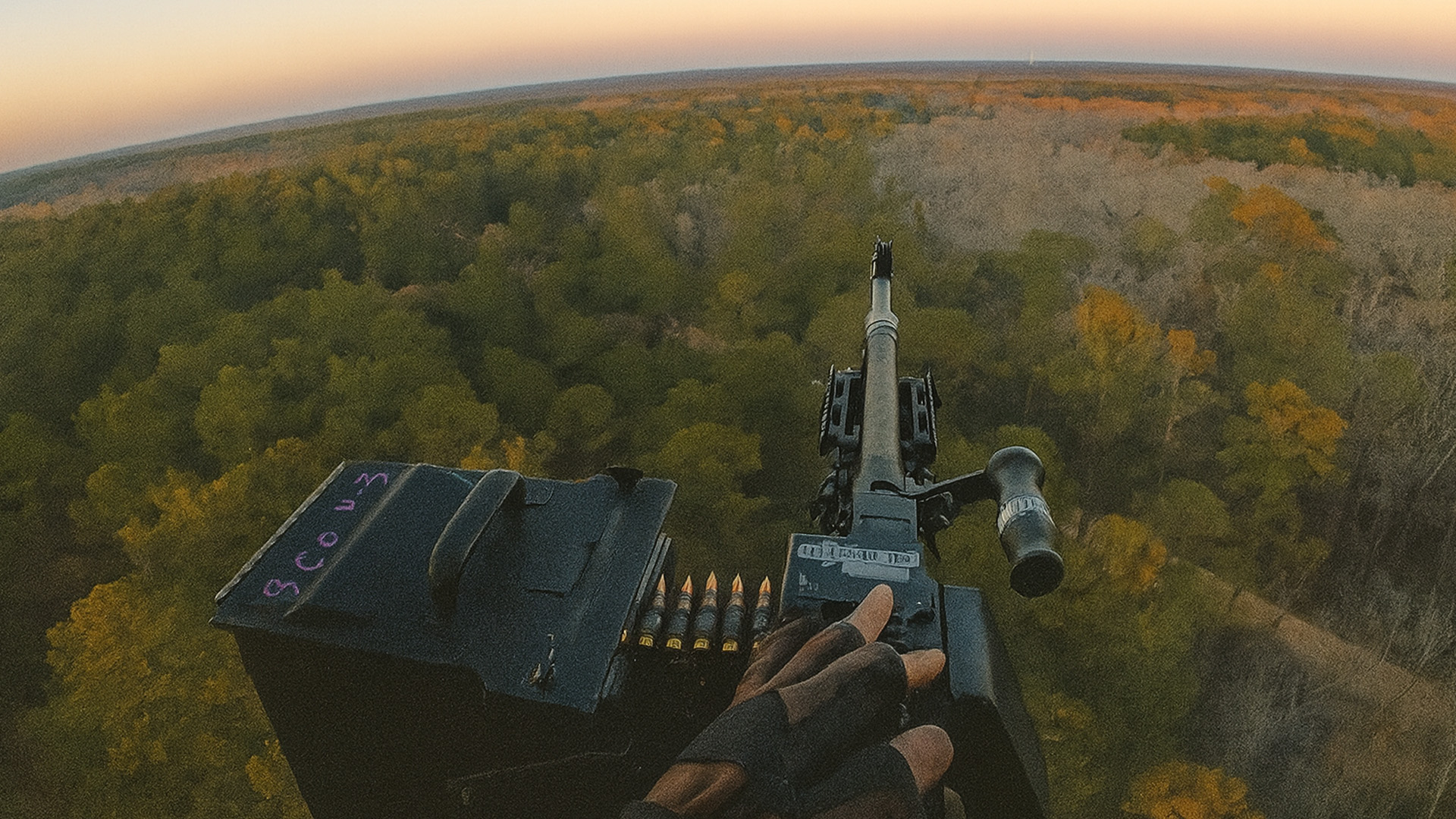 Aerial Gunnery POV: Apache Helicopters in Action