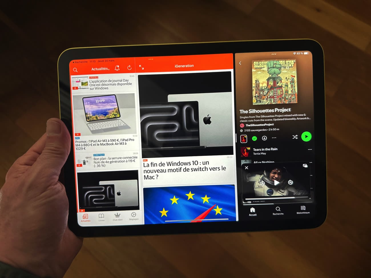 Black Friday iPad : l'iPad A16 à 310 €, l'iPad Air à 475 €, l'iPad Pro M5 11" à 860 € et le M4 ...