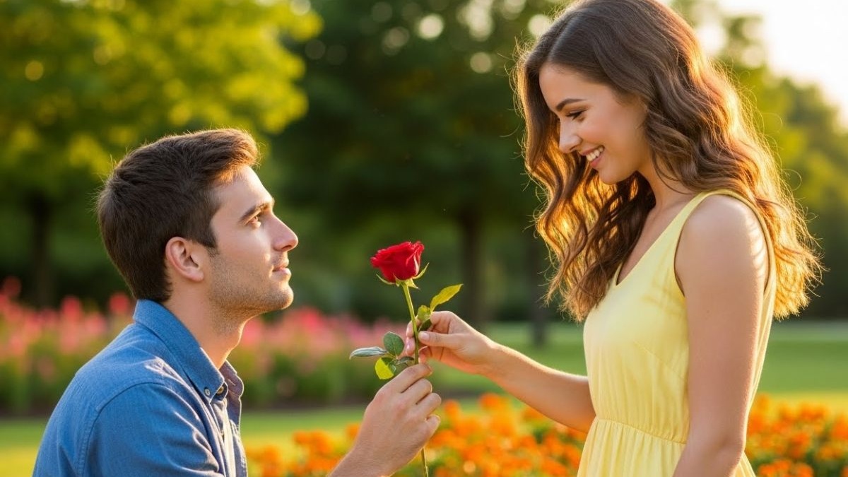 Top nonverbal signs a man is interested in you, according to experts
