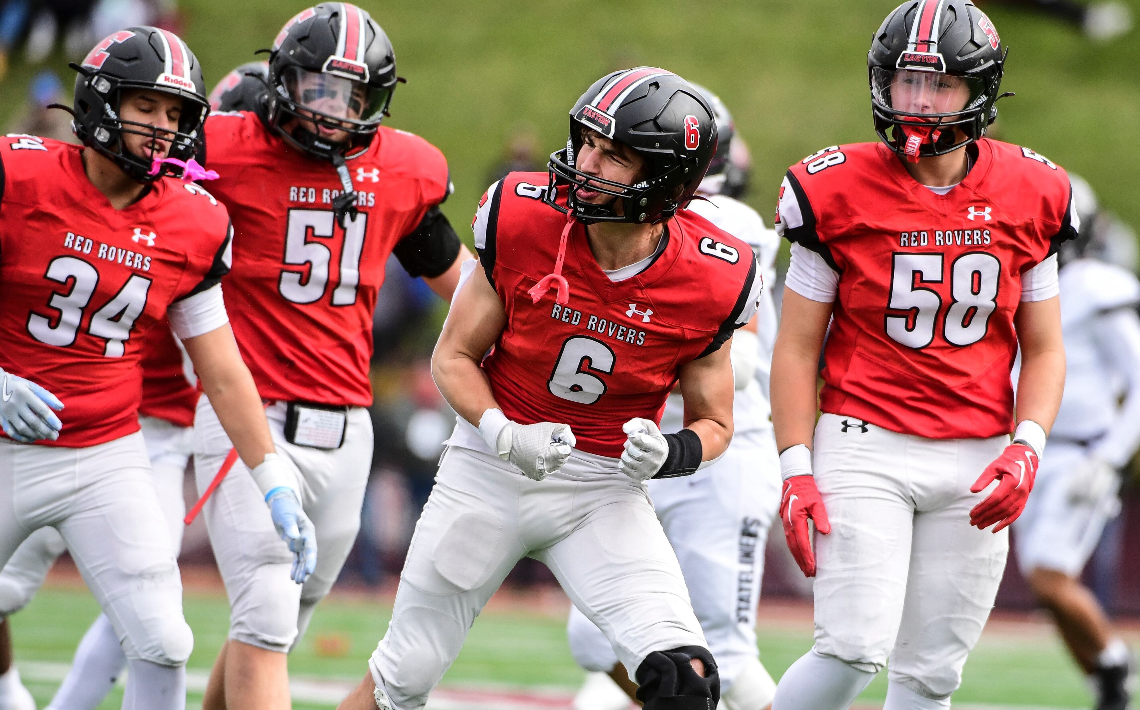 Easton football handles Phillipsburg to end season with record-breaking ...