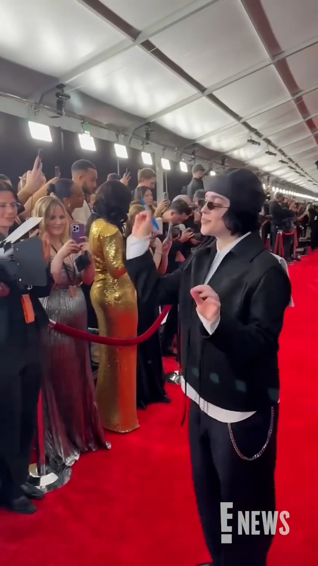 We're thankful for this fun moment at the 2025 Grammys