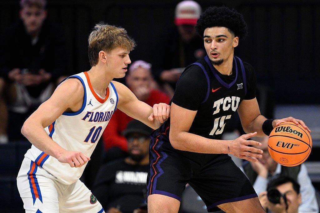 TCU basketball stuns defending national champion No. 10 Florida on ...