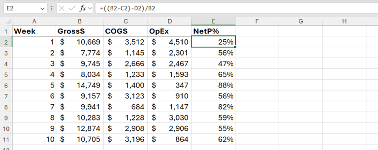 How to use the LET function in Microsoft Excel
