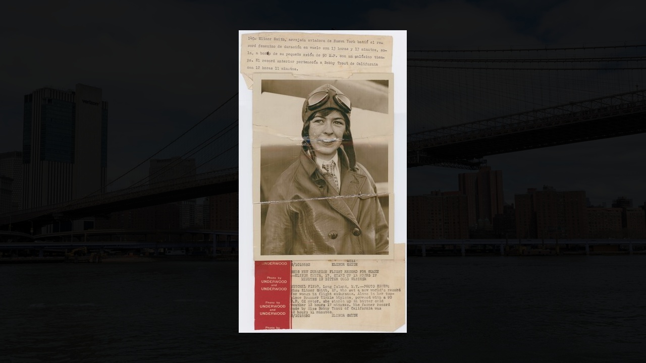 At 16, she flew under all four NYC bridges – the only pilot who ever has