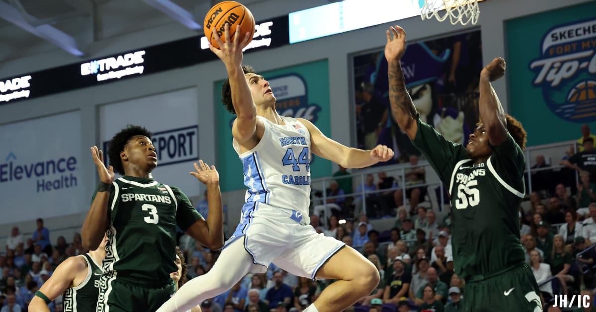 UNC Takes First Loss, Falls To Michigan State In Fort Myers