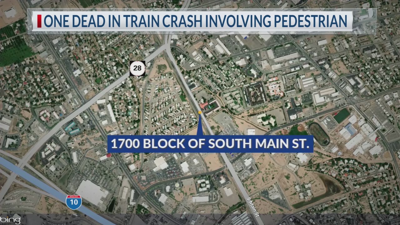 1 dead in crash involving train in Las Cruces