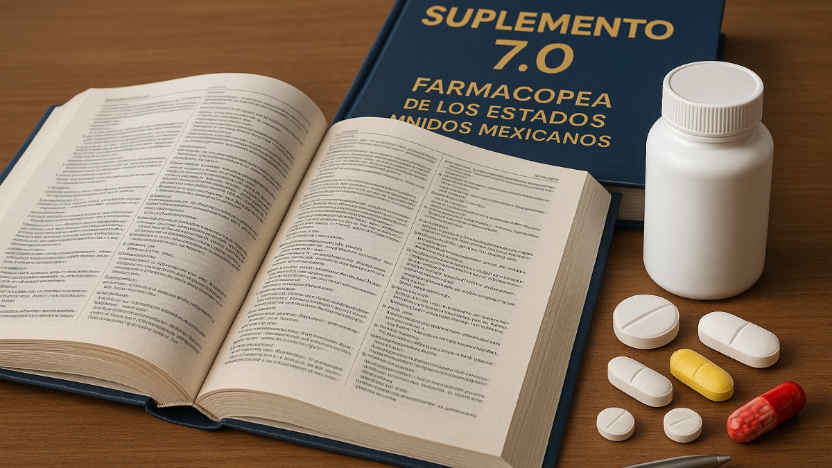 Cofepris ordena actualización obligatoria: entra en vigor el Suplemento 7.0 de la Farmacopea