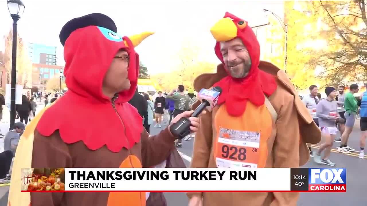 Turkey Day Run returns to downtown Greenville