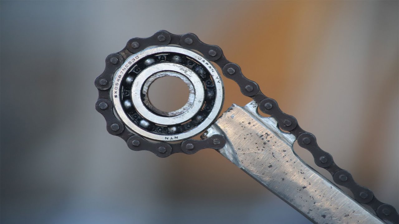 Universal chain wrench that can open everything! Discovery of tools