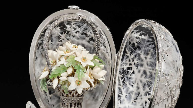 ‘Greatest of them all’: Fabergé’s Winter Egg is poised to smash auction ...