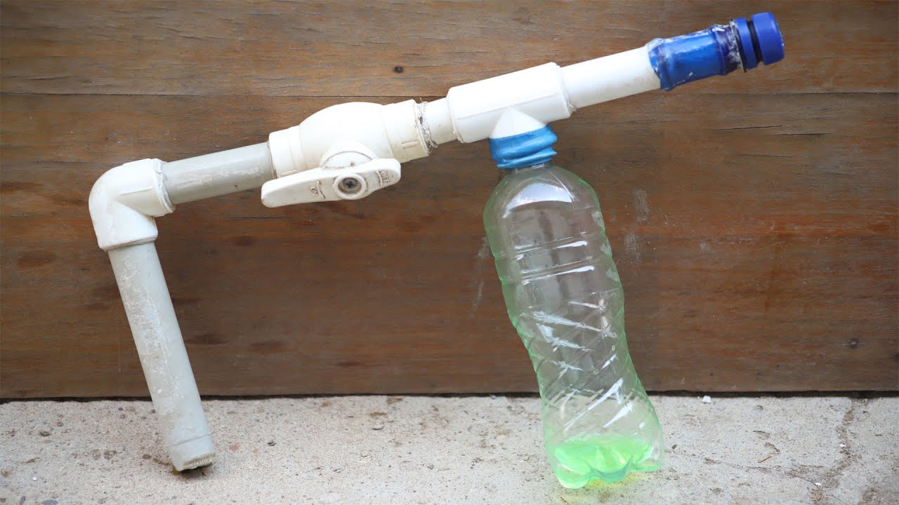 Amazing idea from PVC pipes and water bottles