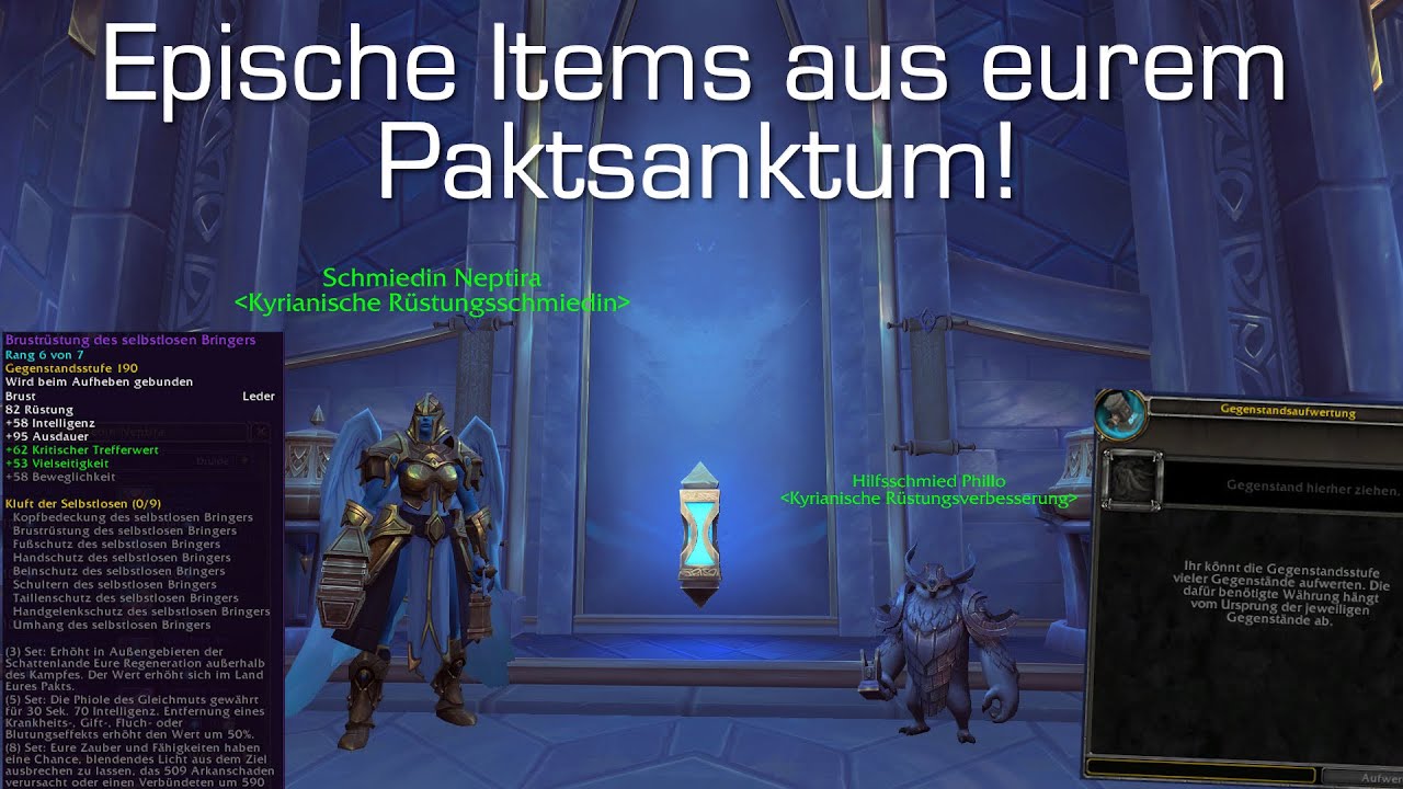 Upgraden! So erhaltet ihr epische Items von eurer Paktausrüstung [World ...