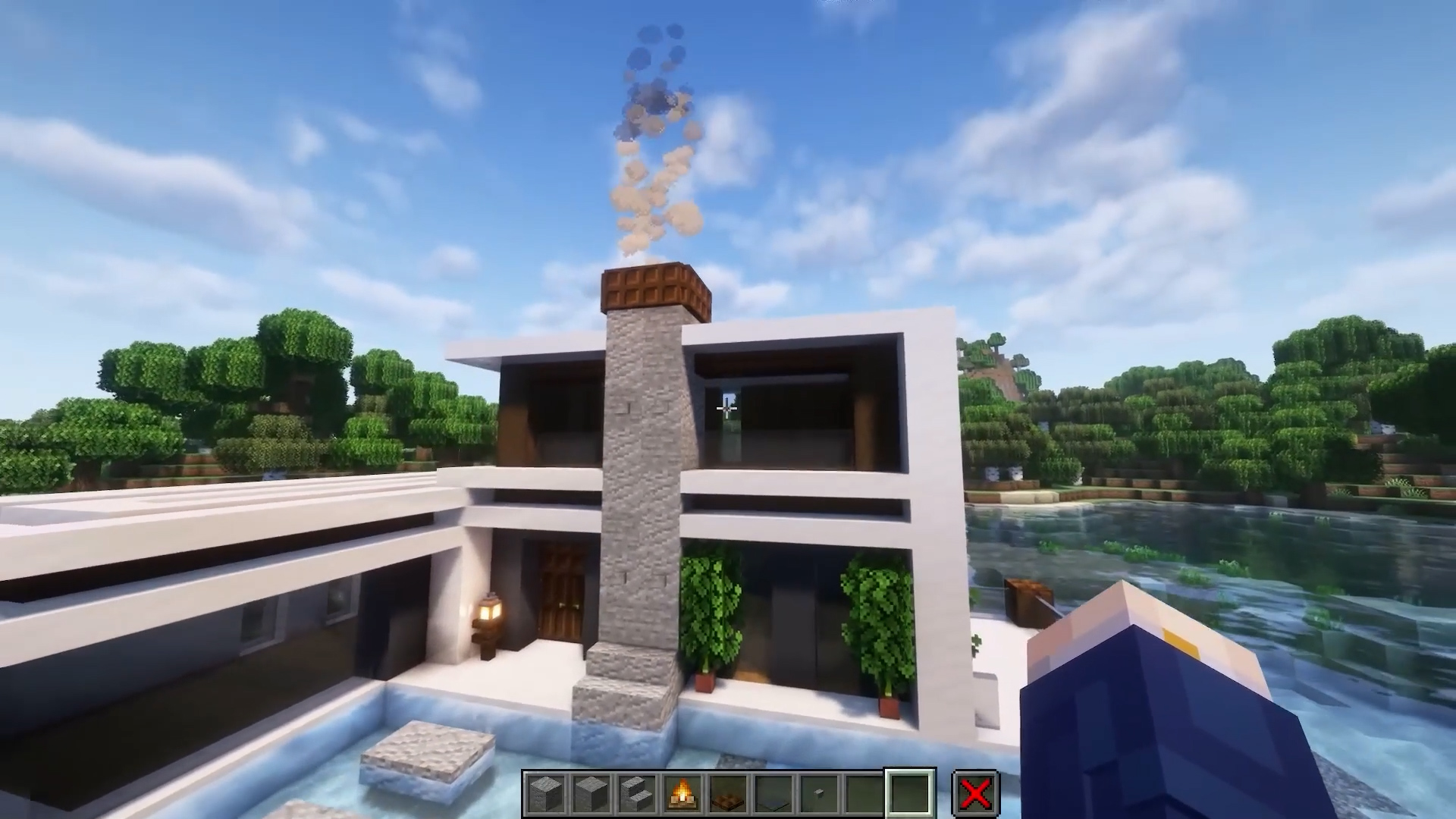 The Ultimate Modern House Build in Minecraft