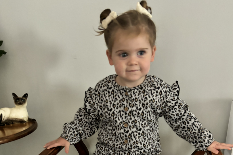 Parents noticed change in daughter's eye before 'blindsiding' diagnosis