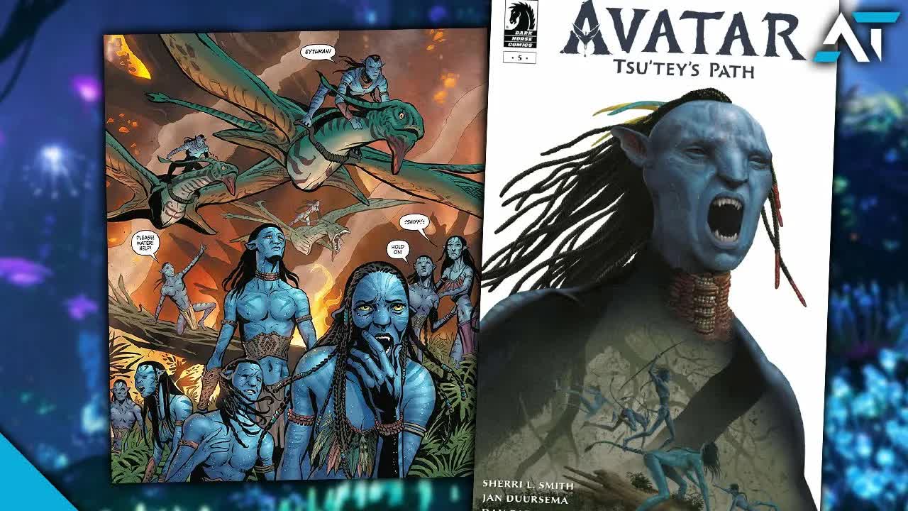 Avatar Tsu'tey's path issue 5 | Comic book - review discussion