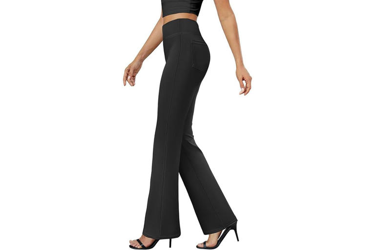 These polished slacks feel like leggings but look appropriate for work ...